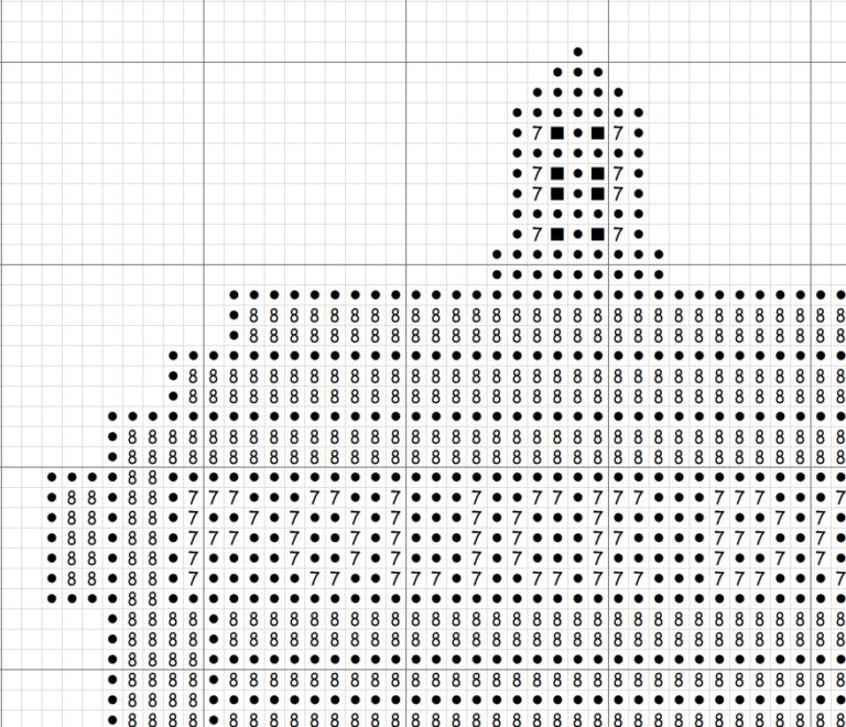 Home Sweet Home TARDIS Cross Stitch Pattern - NERDpillo