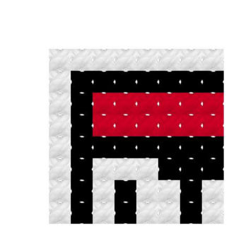 Mario Baby Birth Record Cross Stitch Pattern - NERDpillo