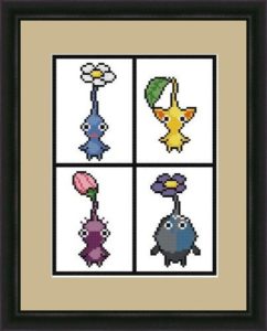 Pikmin Cross Stitch Patterns - NERDpillo